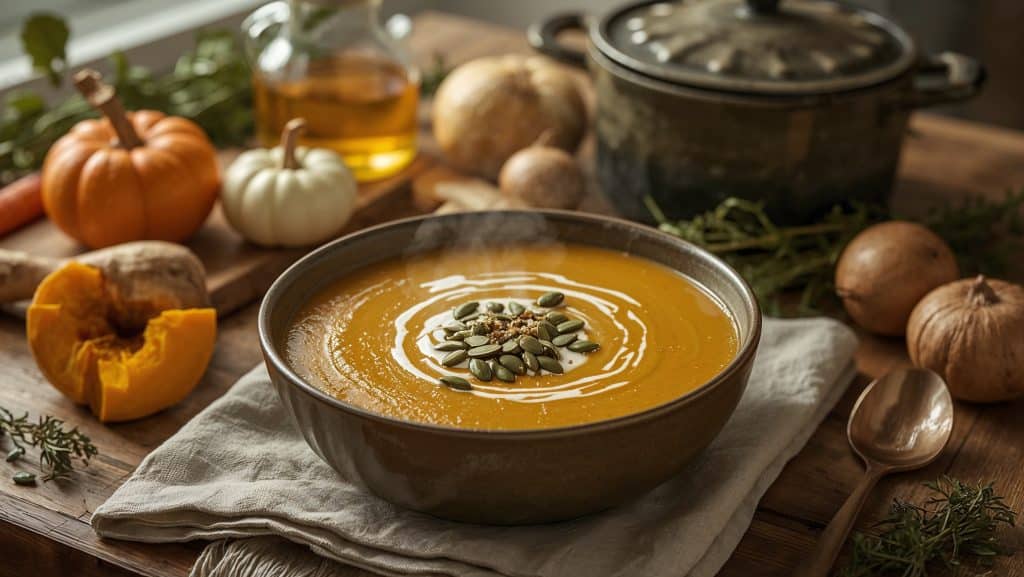 Soupe Au Potimarron Recette De Grand Mère